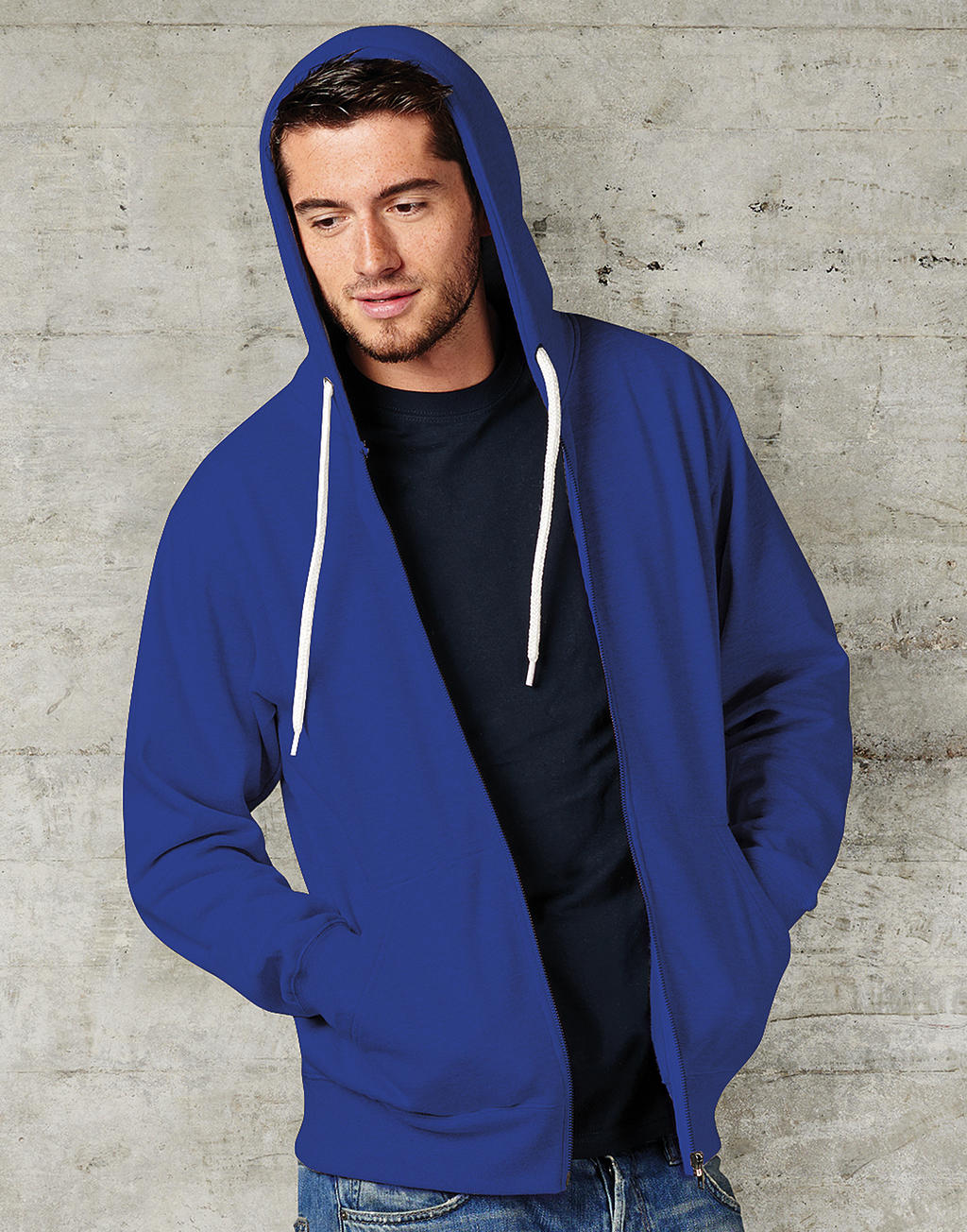 Sweat à capuche zippé Team à Personnaliser - Sérigraphie & Impression ...