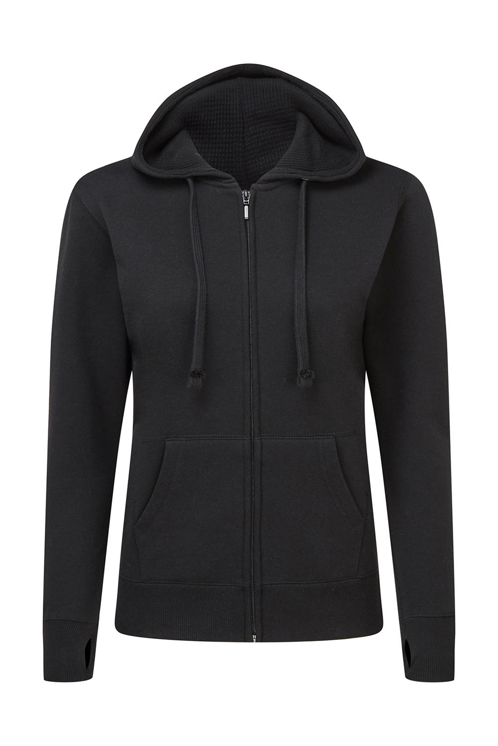 Sweat à capuche urbain zippé Femme à Personnaliser - Sérigraphie ...