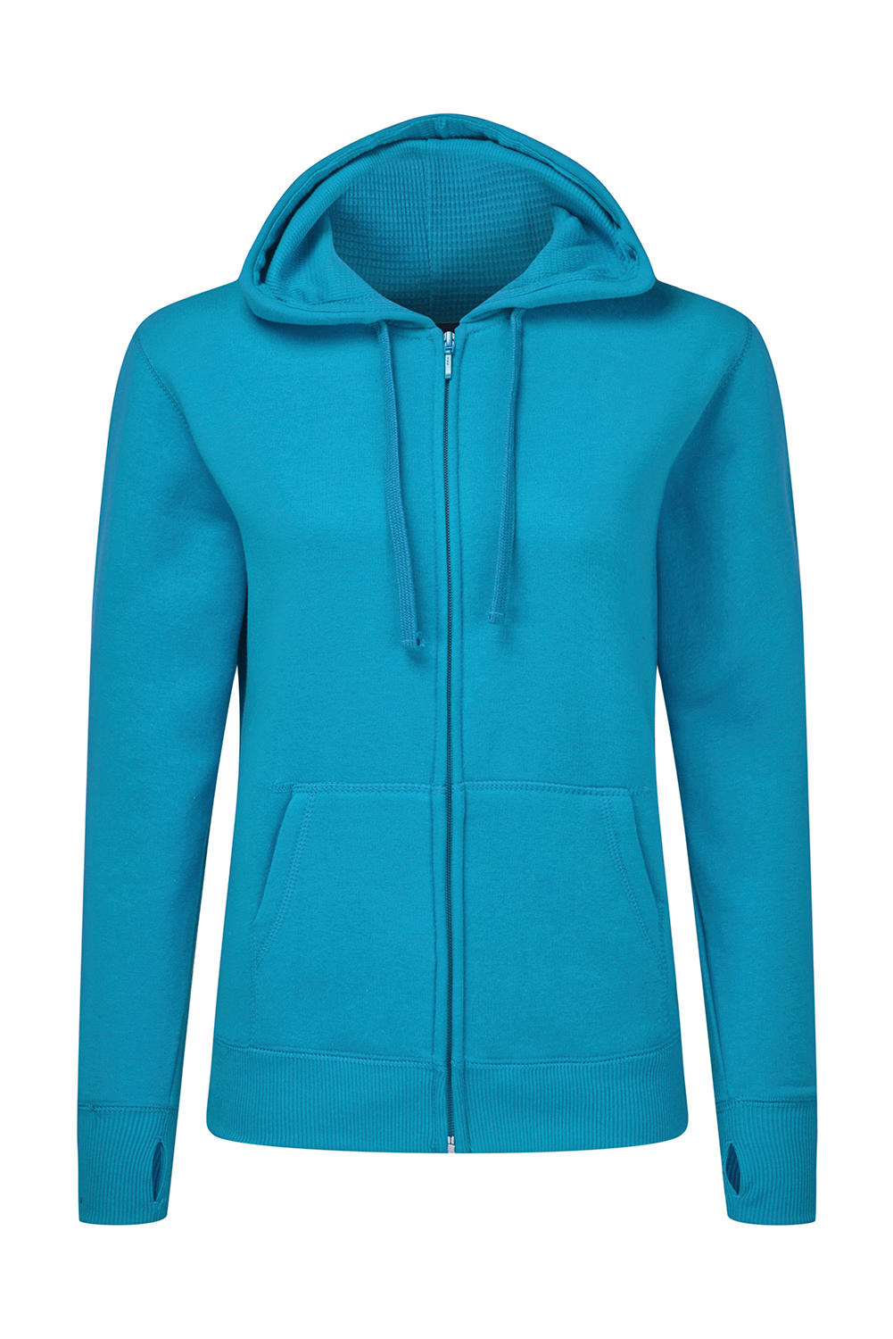 Sweat à capuche urbain zippé Femme à Personnaliser - Sérigraphie ...