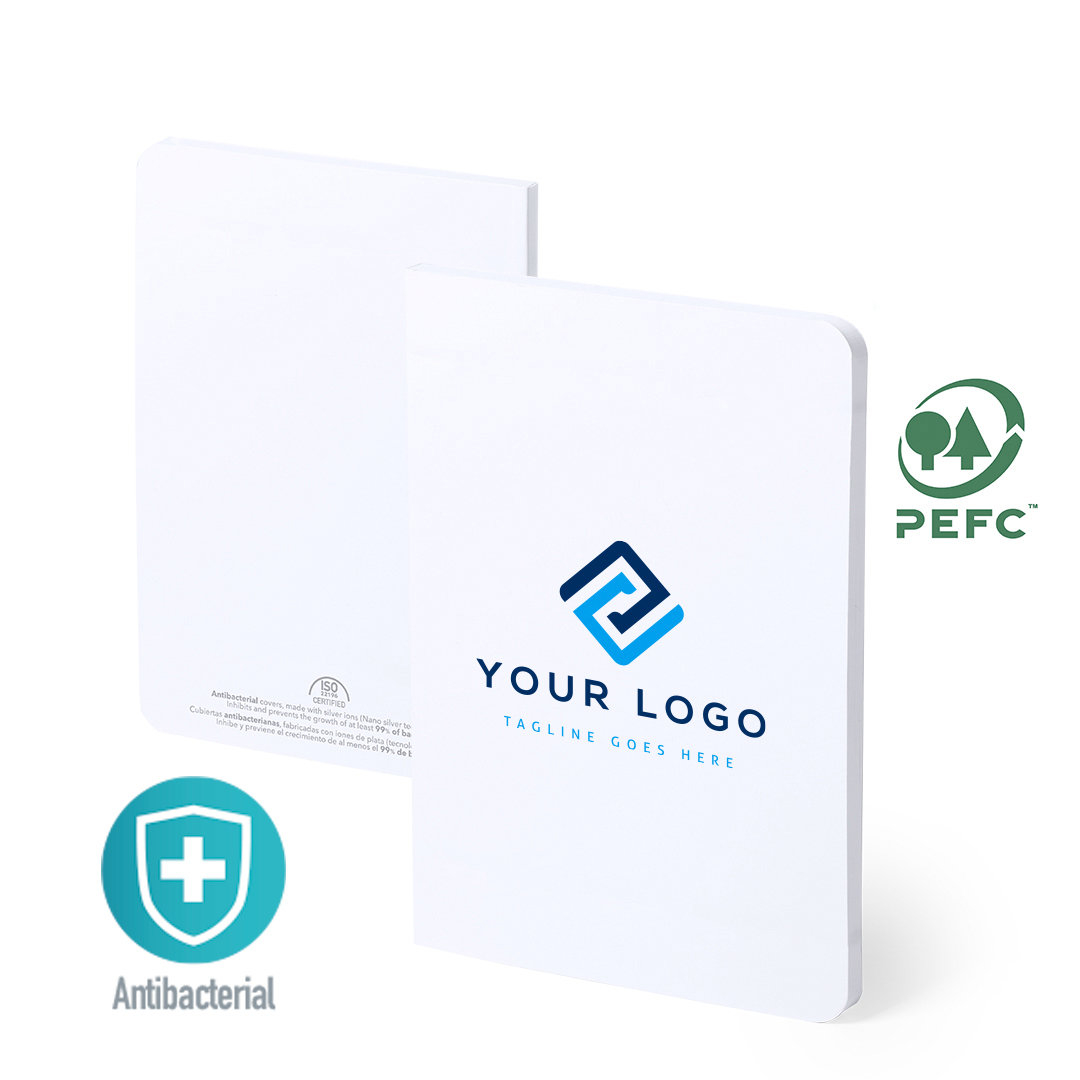 Objet Publicitaire : Cahier Antibactérien Neltec - APO Pub